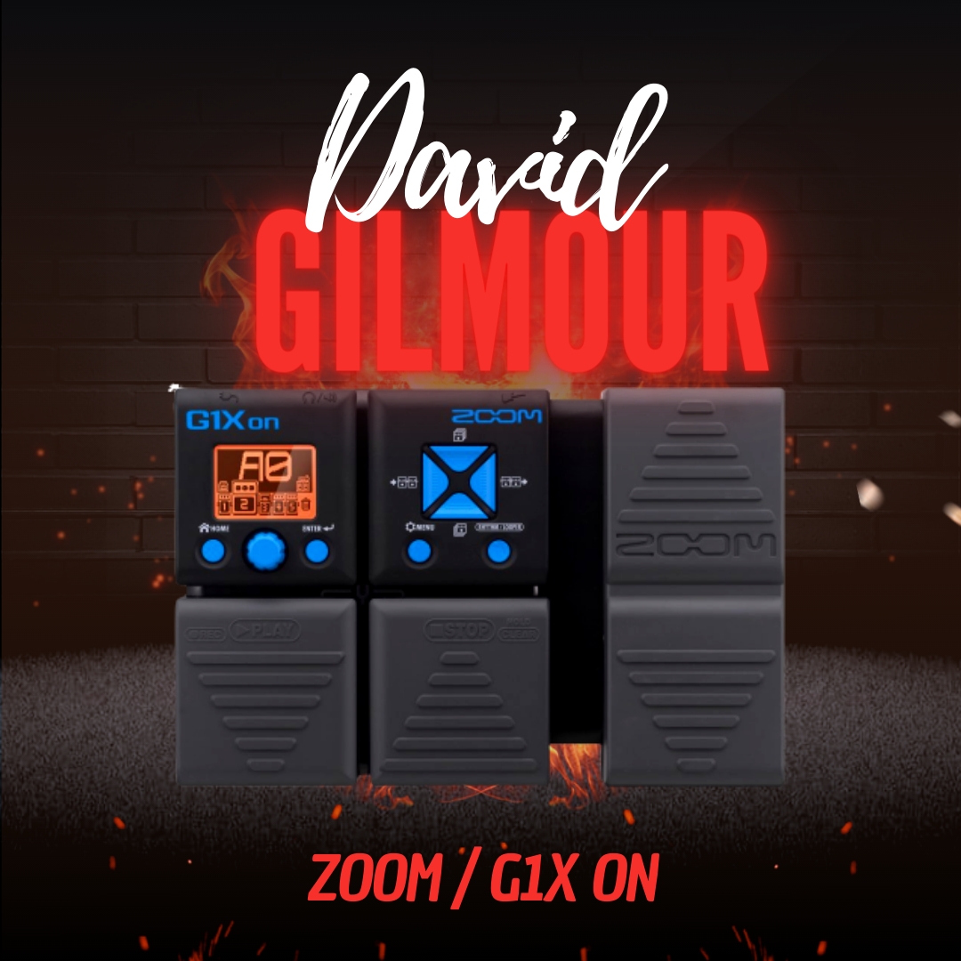 Pink Floyd (David Gilmour) Tones - Zoom G1Xon