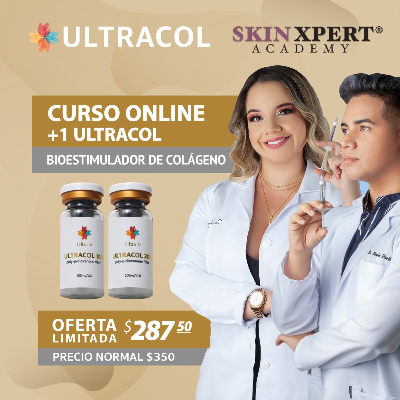 Bioestimulación de colágeno de 4ta generación + 1 ULTRACOL (Product...