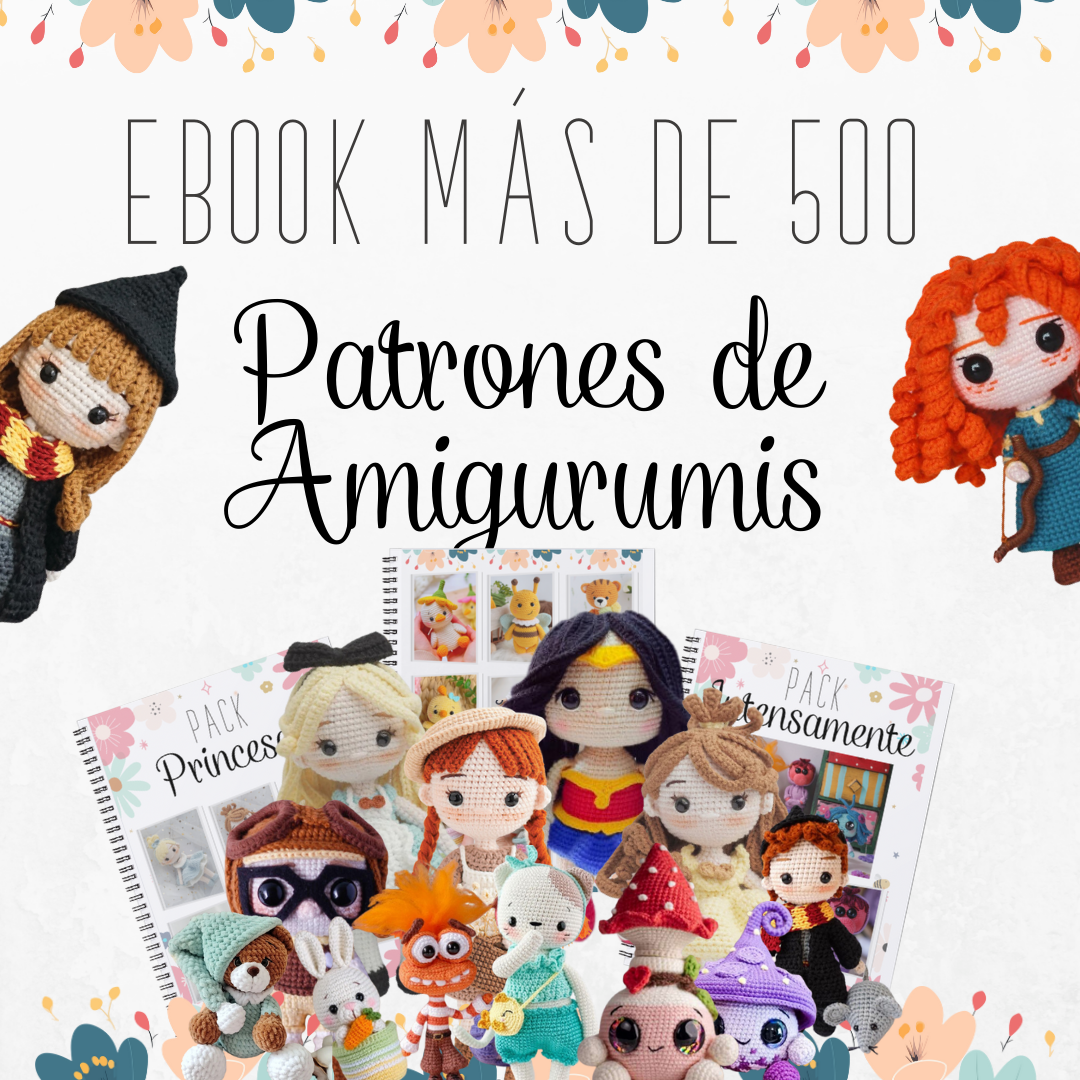 Libro digital: patrones de amigurumis - Camila Marín Ramírez | Hotmart