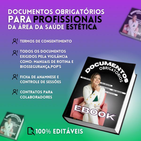 Documentos essenciais para estética corporal e facial (100% EDITÁV...