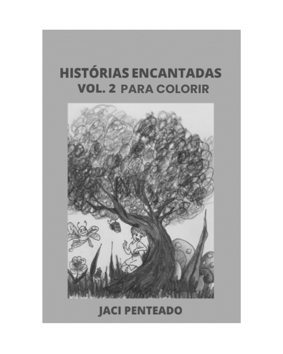 HISTORIAS ENCANTADAS VOL 2 - PARA COLORIR - Jaci Penteado Bonadio