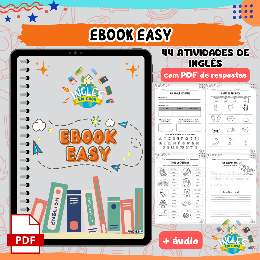 eBook Easy - Inglês em Casa | Hotmart