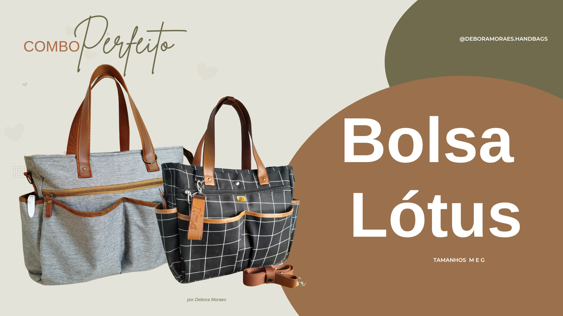 Bolsa Lótus - Debora Moraes Handbags | Hotmart