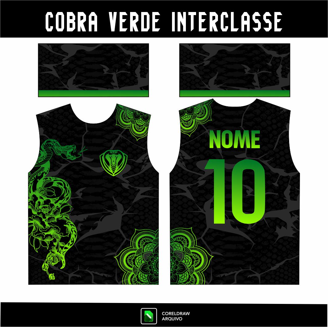ARTE CAMISA COBRA VERDE INTERCLASSE - Ericsson Luiz da Silva | Hotmart