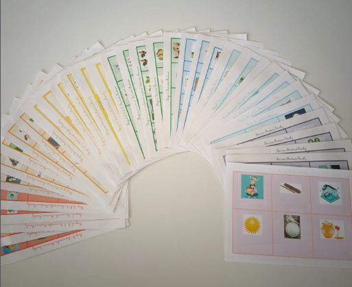 Bundle Séries de Leitura Arco-Íris Montessori Friendly - Ana Faria ...