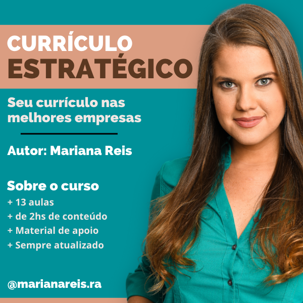 Currículo Estratégico - Mariana Dias de carvalho Reos | Hotmart