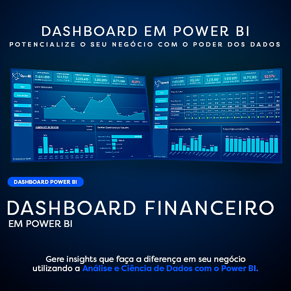 Dashboard Financeiro Power BI - OpenBI Inteligência e Estratégia