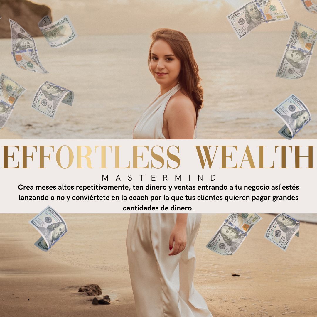 Effortless Wealth Mastermind - Alegria Tosi | Hotmart