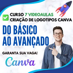 Curso de Criação de Logotipos Canva do Básico ao Avançado na PRÁTIC...