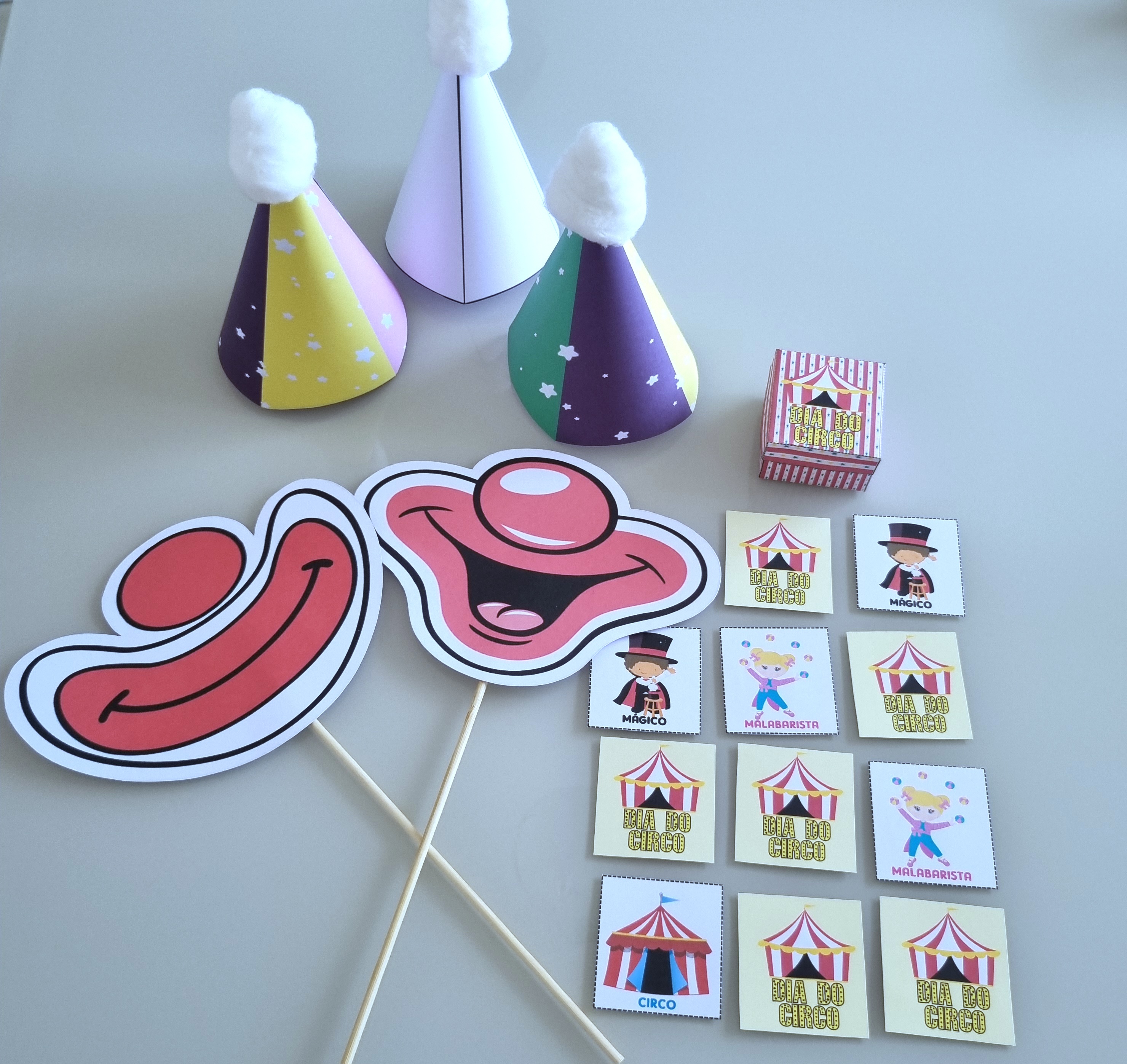 🎪 Mini Kit Dia do Circo 🎪 - Camila Cardoso | Hotmart