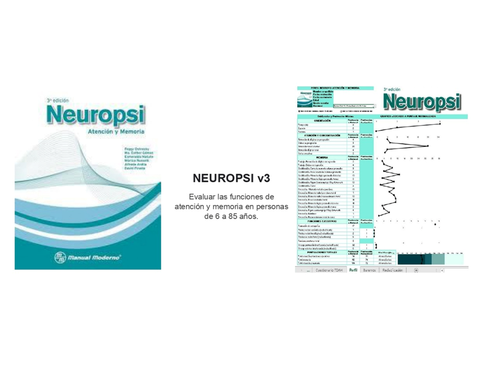Software - Neuropsi 3 - Bateria Neuropsicológica Atención Memoria ...