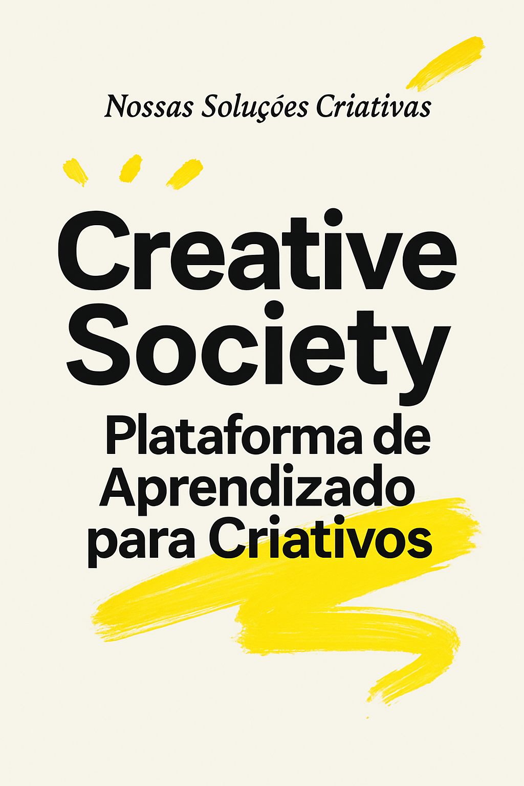 Creative Society: Plataforma de Aprendizado para Criativos | Hotmart