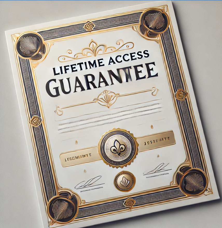 Lifetime Access Guarantee - AFJ Group | Hotmart