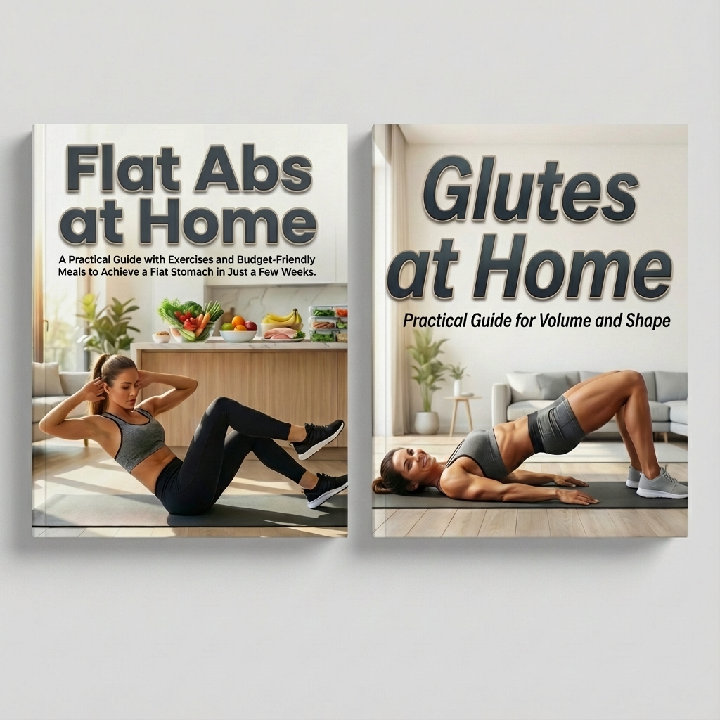 At Home Body Transformation Pack Flat Stomach + Rounded Glutes With...