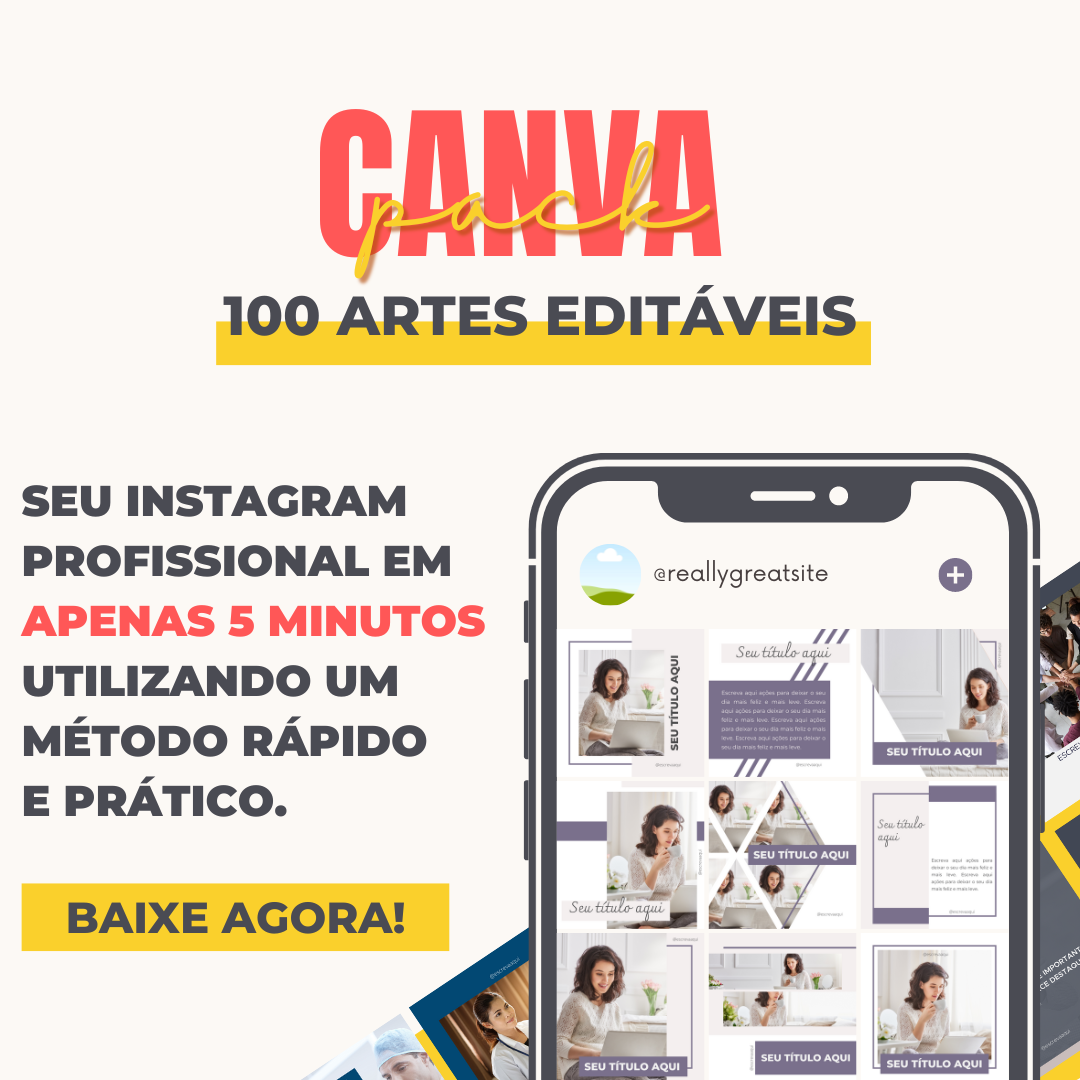 Canva Pack - Halina Amado | Hotmart