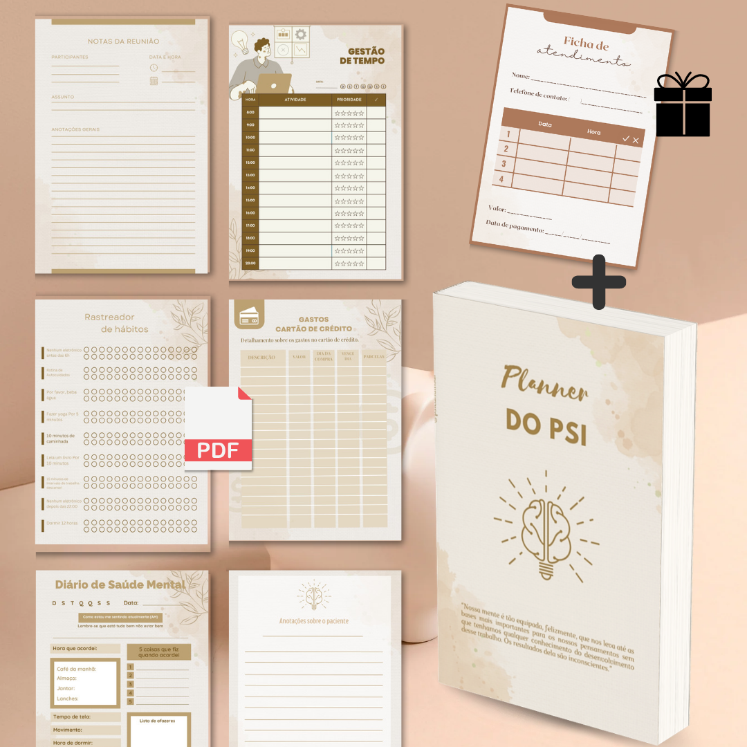 Planner Psi - Digital Contact | Hotmart