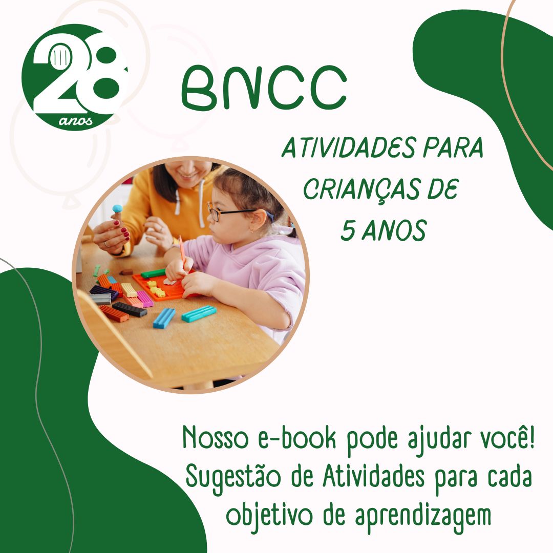 Crianças 5 anos- atividades direcionadas para os objetivos de apren...