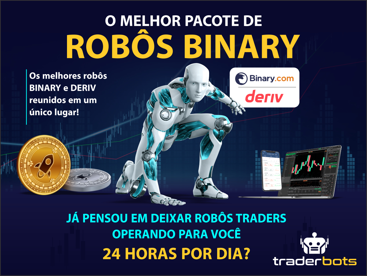Pacote De Bots - Robôs Binary Deriv 85% - Demétrio Dib | Hotmart