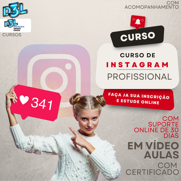 CURSO DE INSTAGRAM PROFISSIONAL