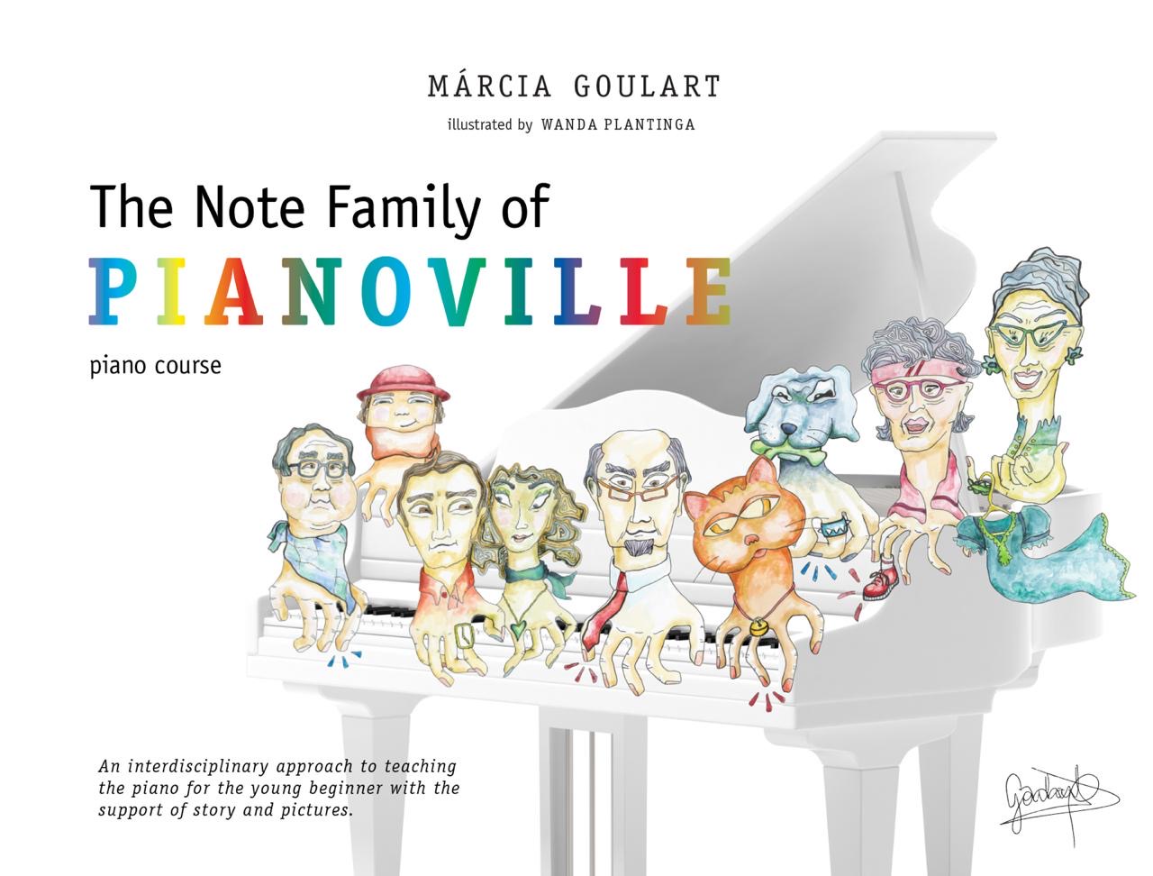 The Note Family of Pianoville: piano method for children (beginners...