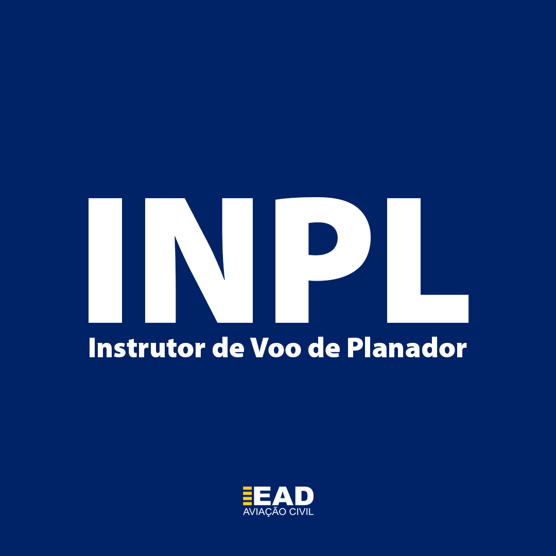 Instrutor de Voo de Planador Teórico - INPL