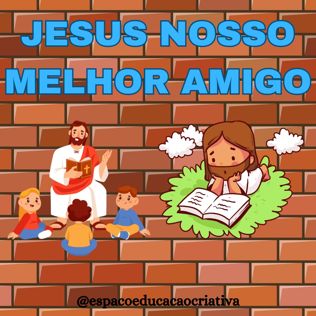 ️🙏🏼 PAINEL DE PAREDE - JESUS NOSSO MELHOR AMIGO 🙌🏼 ️ - Rosemer...