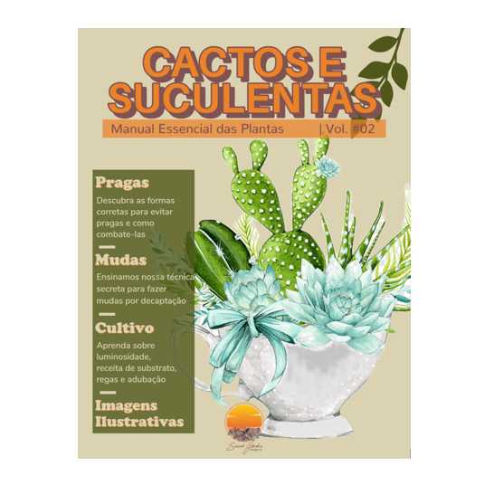 Manual Essencial das Plantas - Cactos e Suculentas - Ticiana Rubia ...