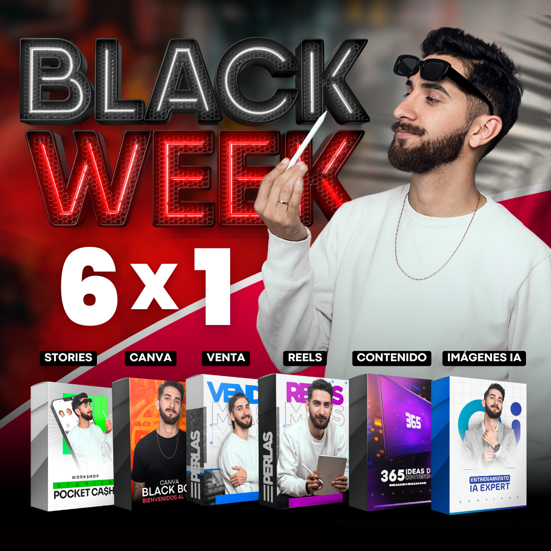 Pack 6 X 1 - Black November - Santiago Herrera | Hotmart