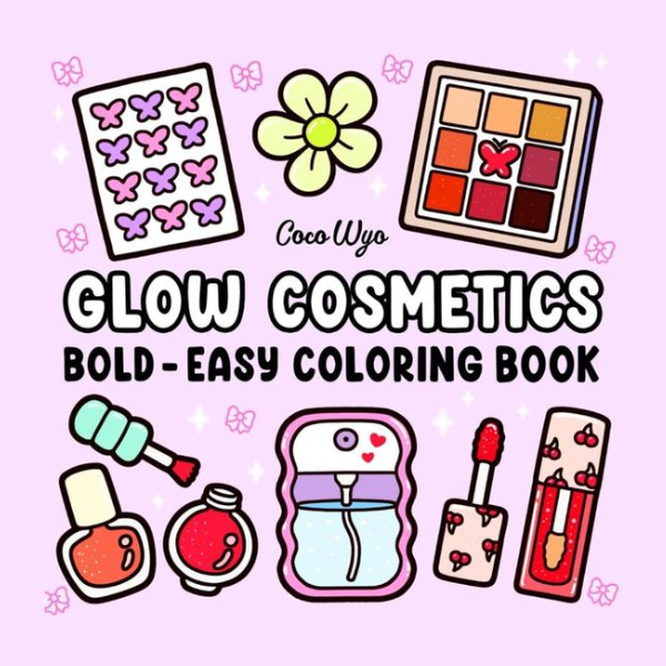 Glow Cosmetics coloring book - Nicoli Lourdes cieslak | Hotmart