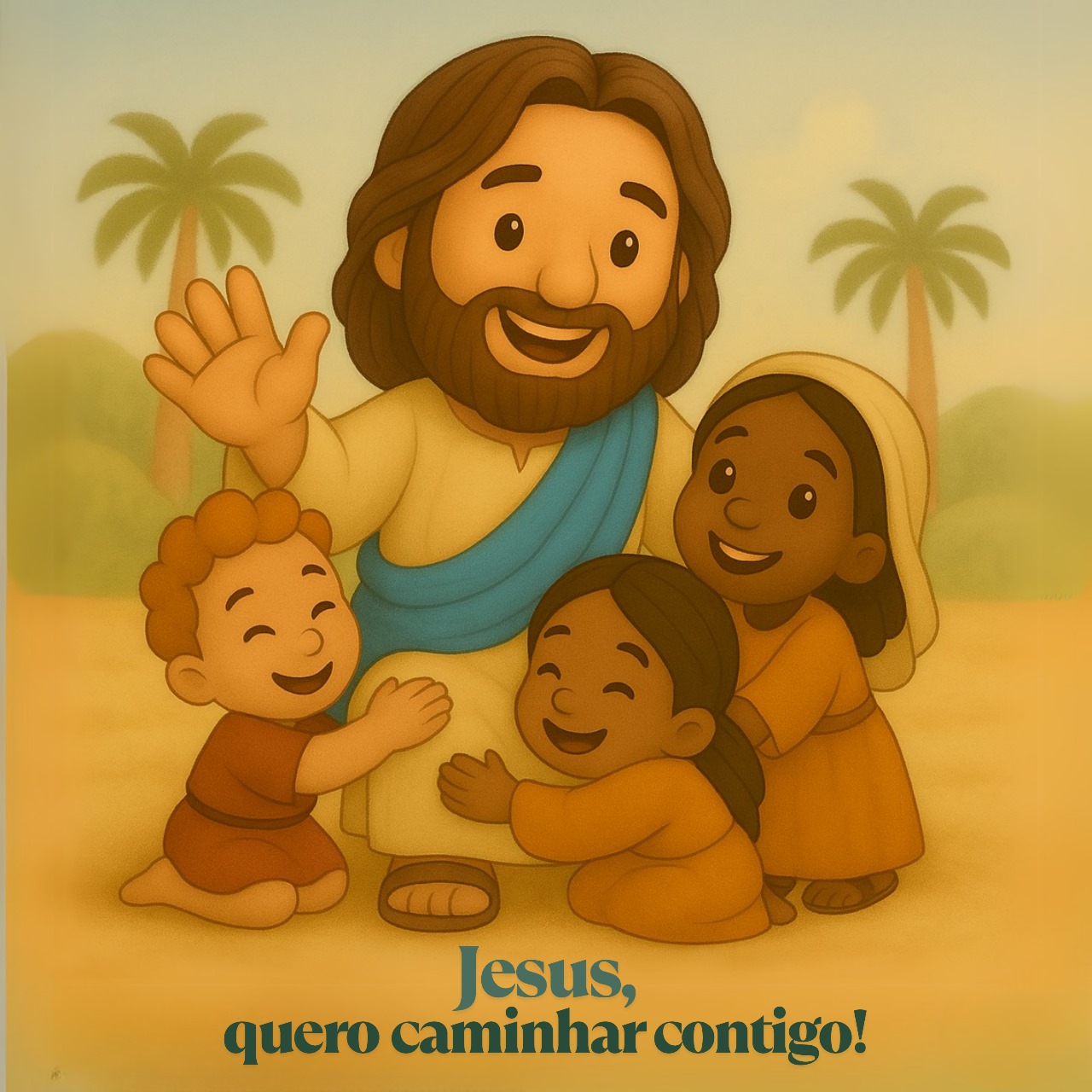 Jesus, quero caminhar contigo!