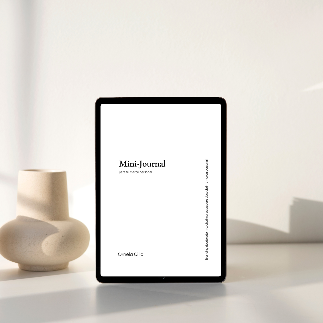 Mini-Journal para tu marca personal - Ornela Cillo | Hotmart