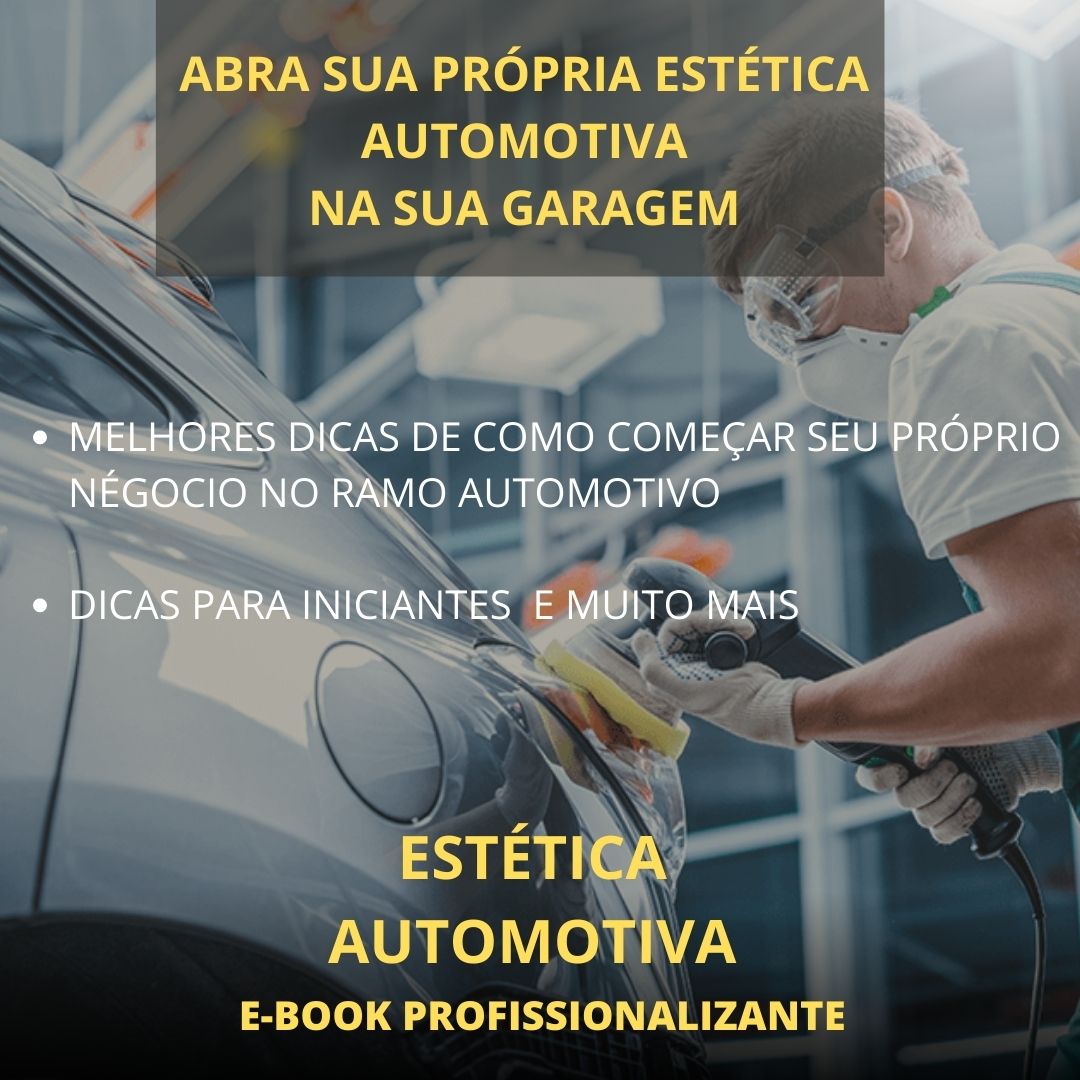 Transforme sua garagem em um centro de estética automotiva - José H...
