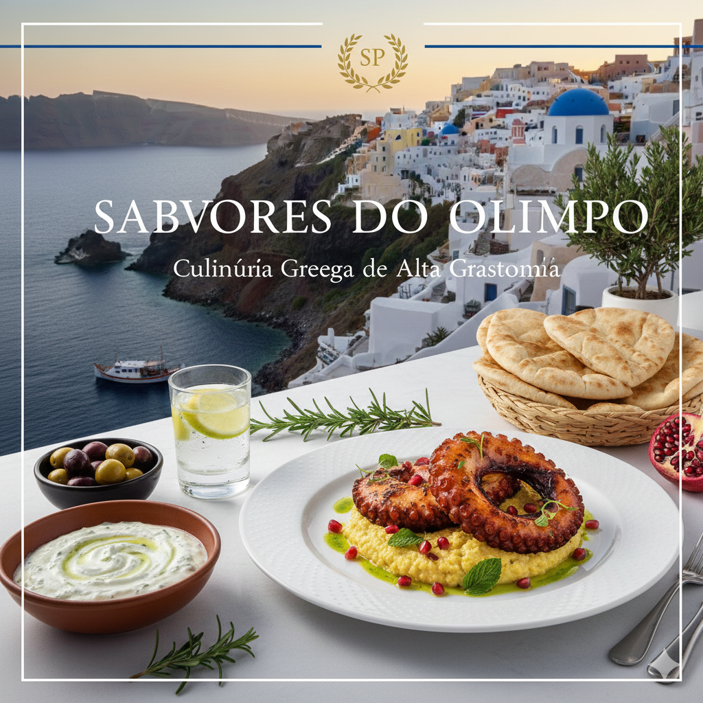 Sabores da Hélade: O Manual Definitivo de Alta Culinária Grega para...