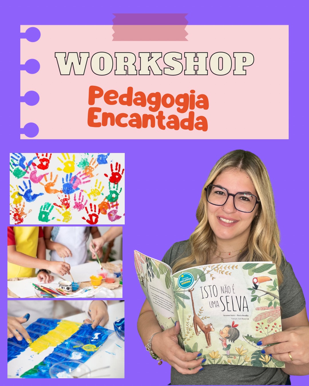 Workshop Pedagogia Encantada - Camila Gomes Borgonove | Hotmart