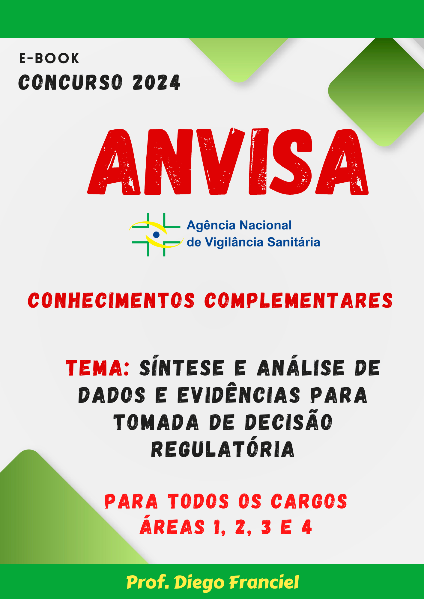 E-book - Concurso ANVISA 2024