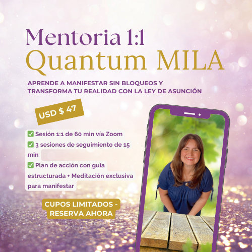 MENTORÍA PRIVADA 1:1 - QUANTUM MILA - Mila Fesdjian | Hotmart