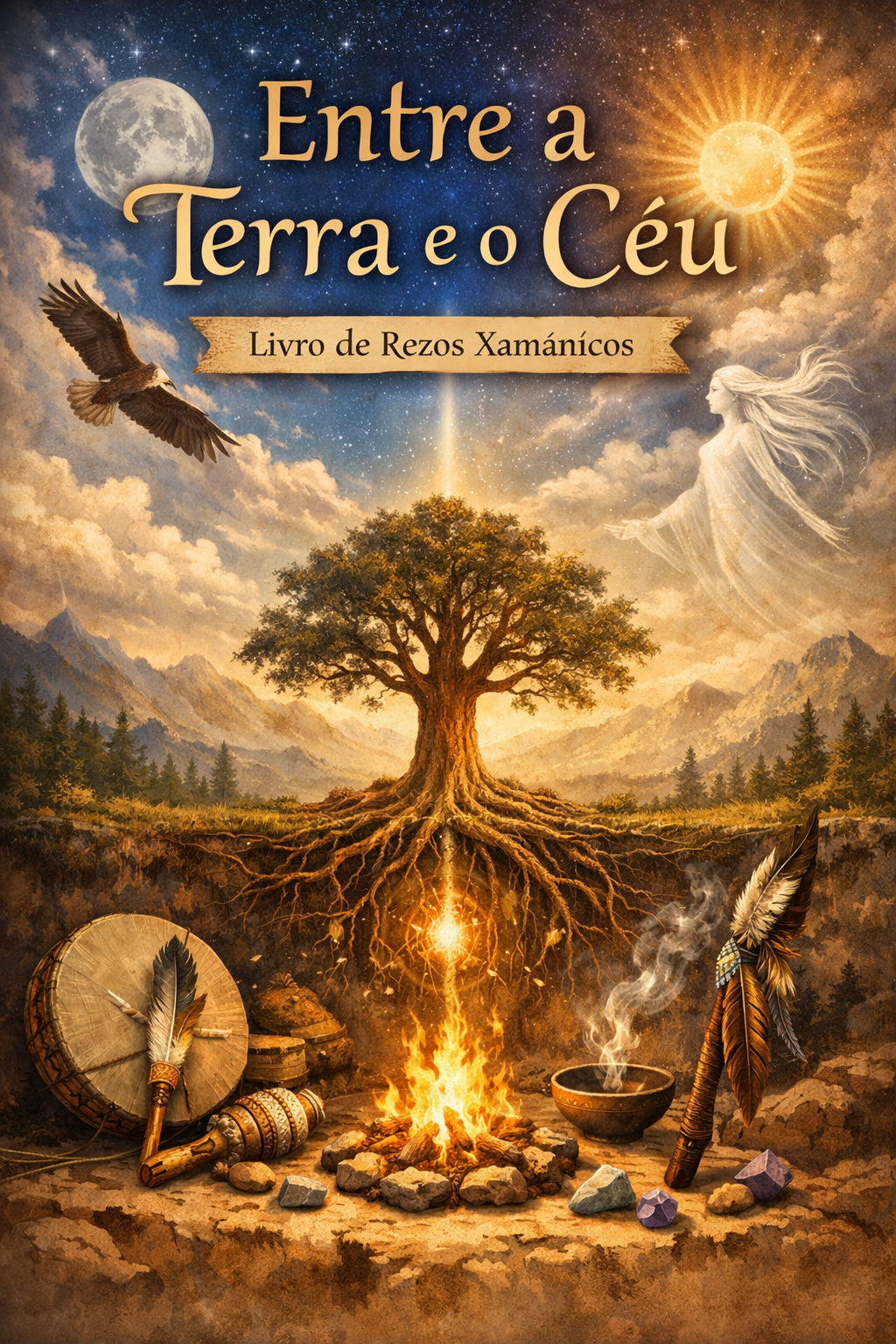 Entre a Terra e o Céu – Livro Digital de Rezos Xamânicos - Nadir Lu...