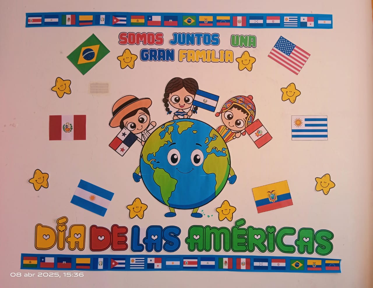 Mural "Día de las Américas" – PDF Full HD Listo para Imprimir - Gui...