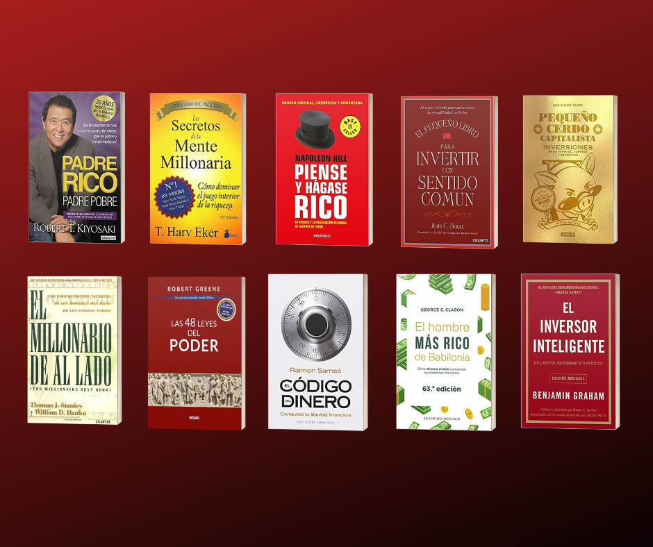 10 LIBROS QUE TIENES QUE LEER PARA mejorar tus finanzas y inversion...