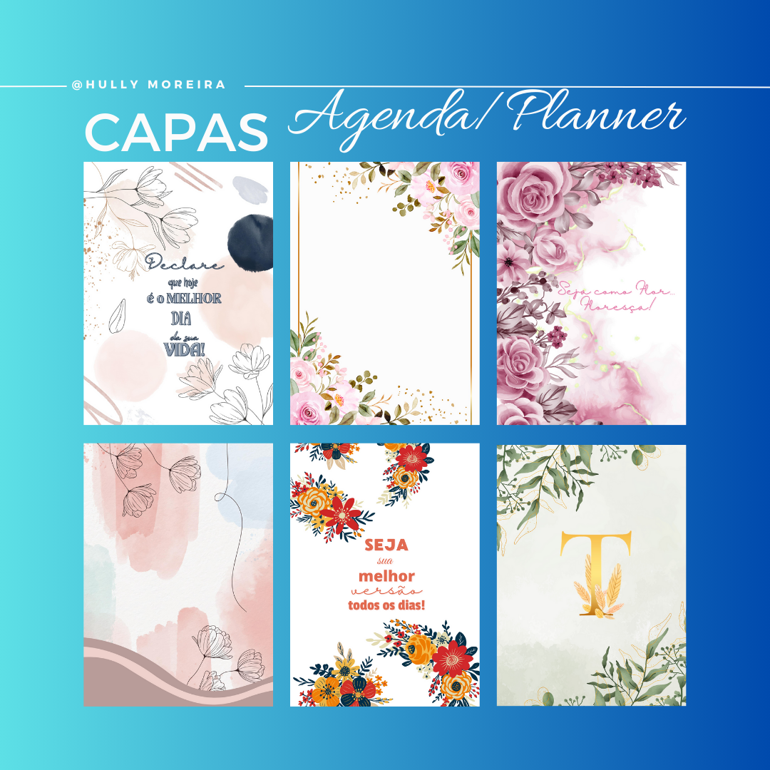 Capas Agendas/Planner - ARTFESTDIGITAL | Hotmart