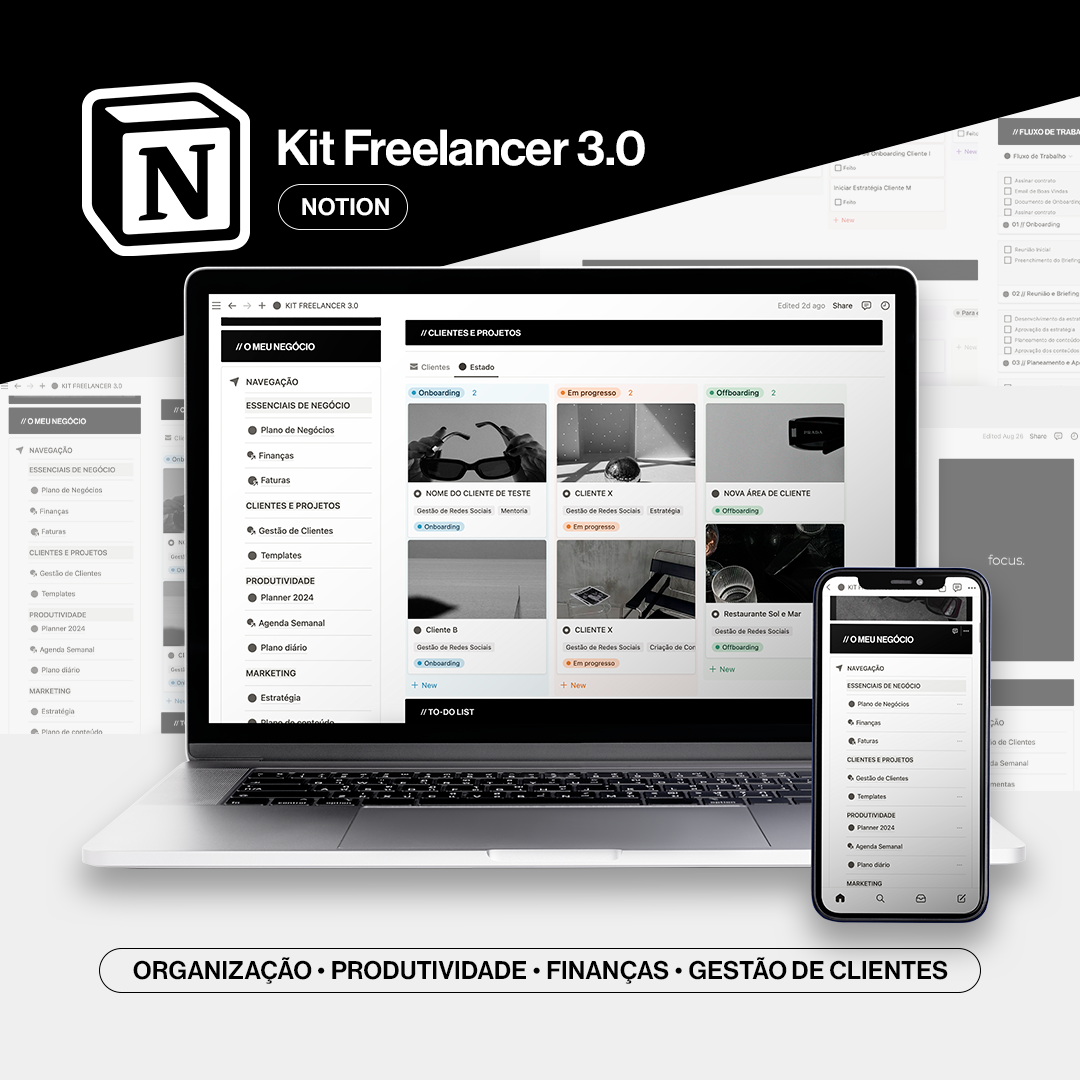 Kit Freelancer 3.0 - Notion