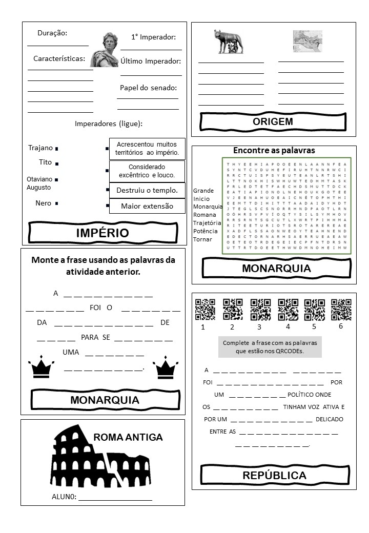 ROMA ANTIGA - INTERATIVA - FLIPBOOK - Elessandra Mara Souza Lira