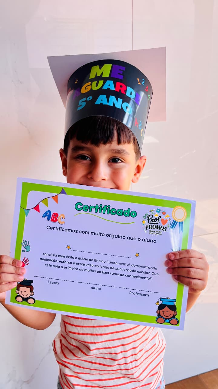Mini Kit de Formatura – Infantil e Fundamental 1🎓 - Prof Promos
