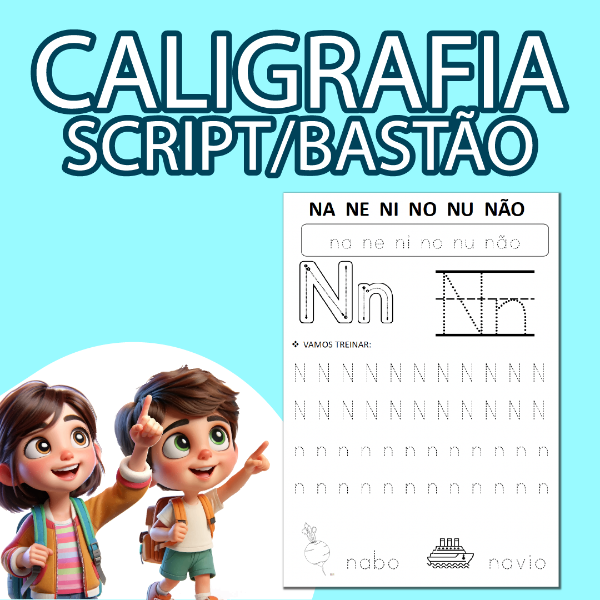 Caligrafia Bastão / Script - EDUCA DIGITAL | Hotmart