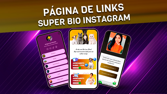 Super Bio Instagram - Página de Links - WenderWeb | Hotmart
