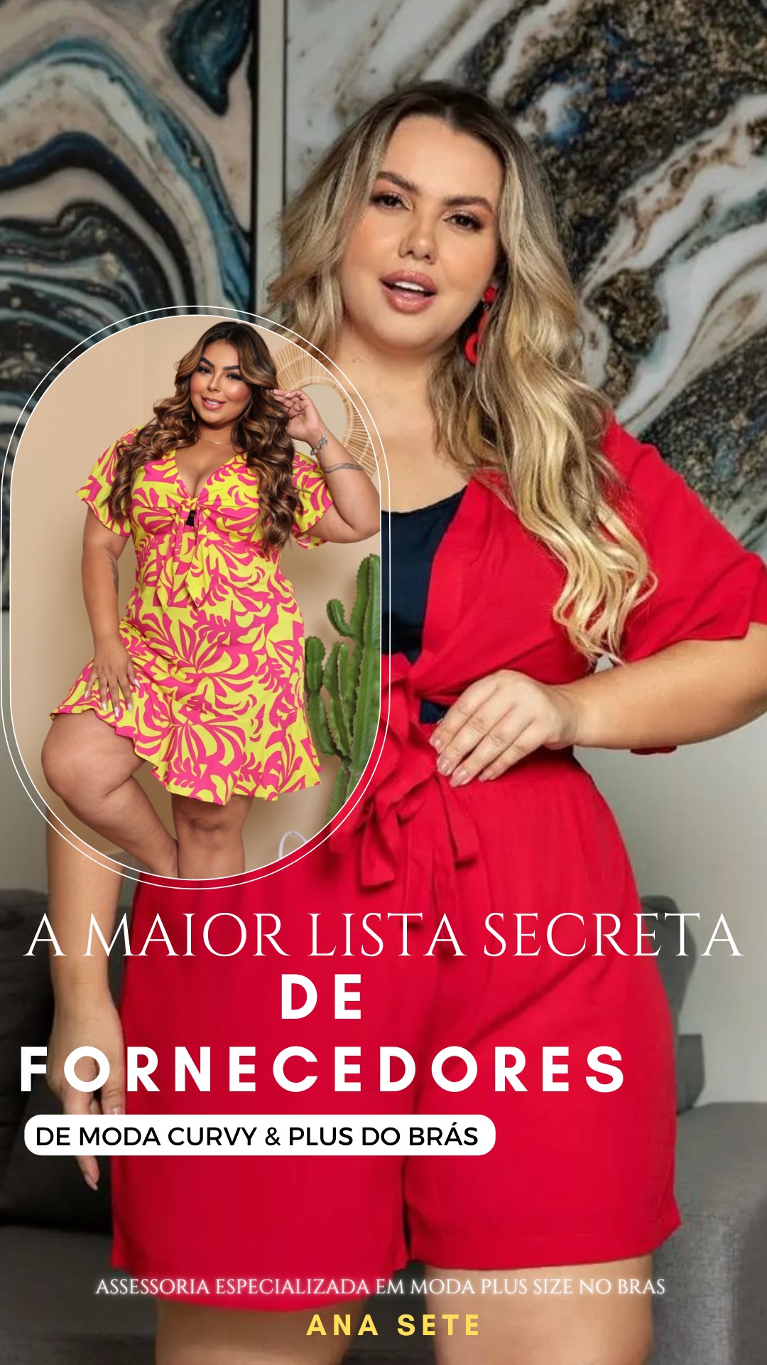 A Maior Lista com + de 200 Fornecedores de Moda Plus size do Brás