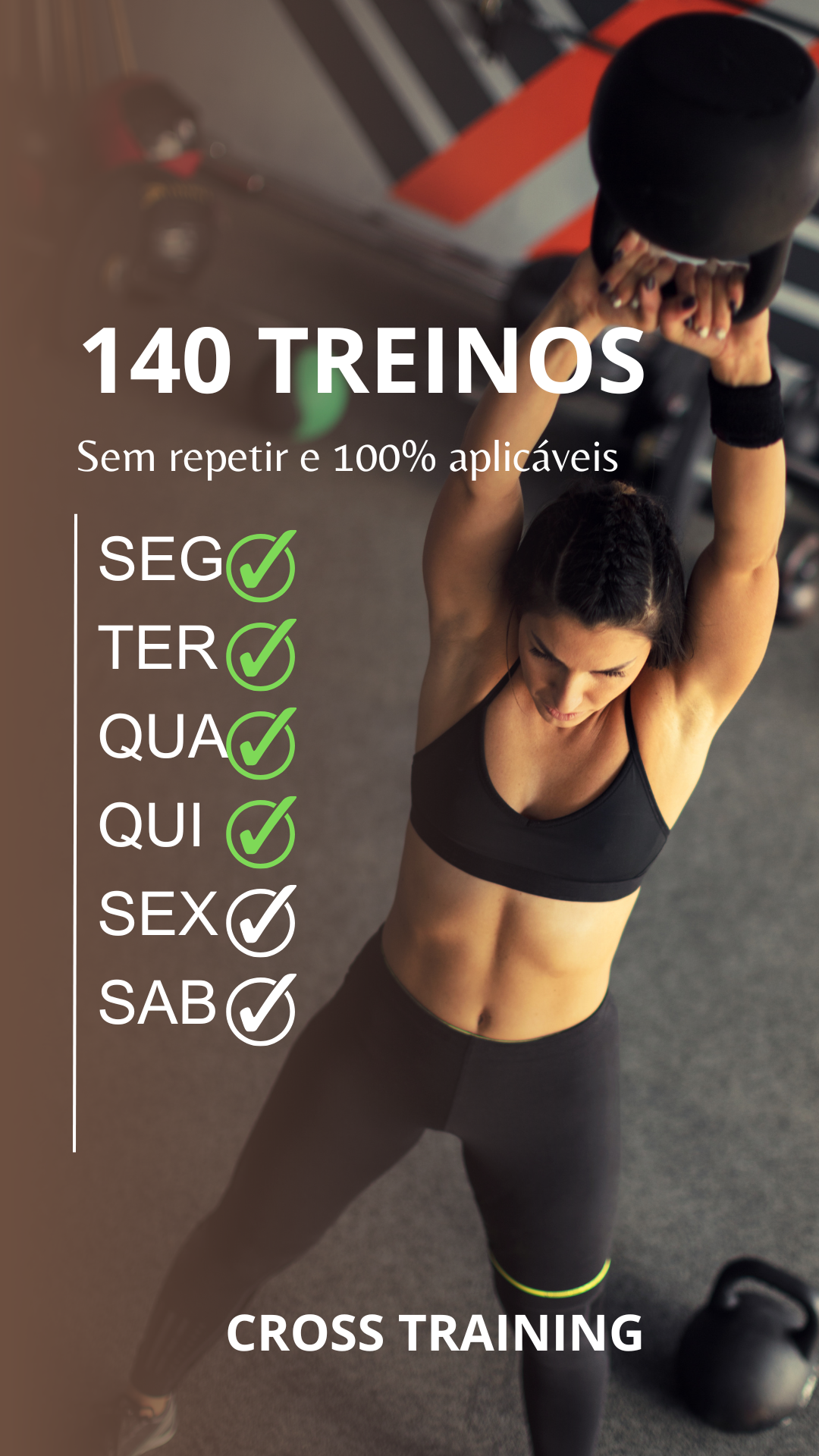 140 Treinos CROSS TRAINING + 101 Exercícios MOBILIDADE + Bônus de 8...