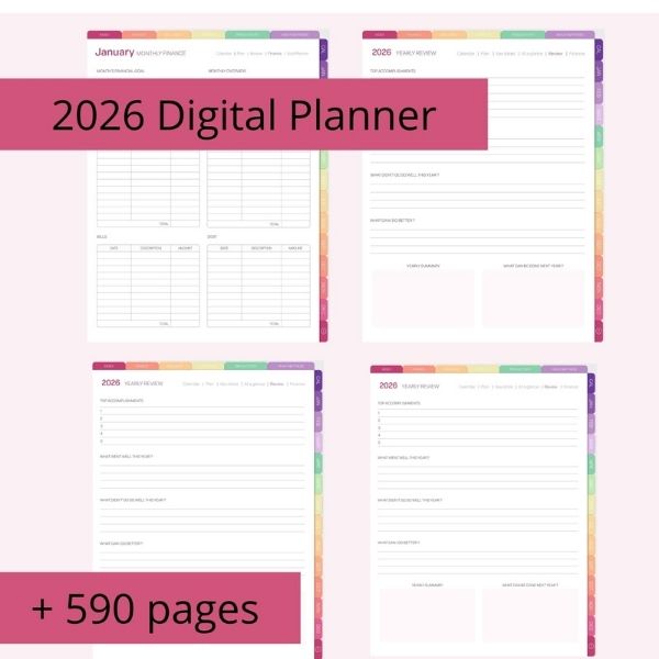 Aesthetic Digital Planner — Core Layout & Tools - Isidesigns