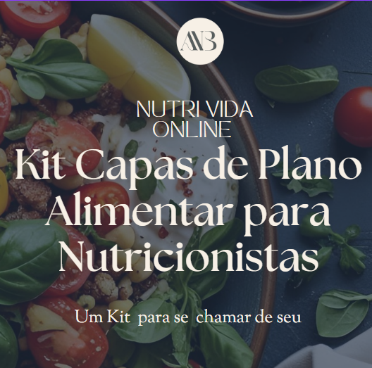 KIT Capas plano alimentar para nutricionista - Danielle Silva | Ho...
