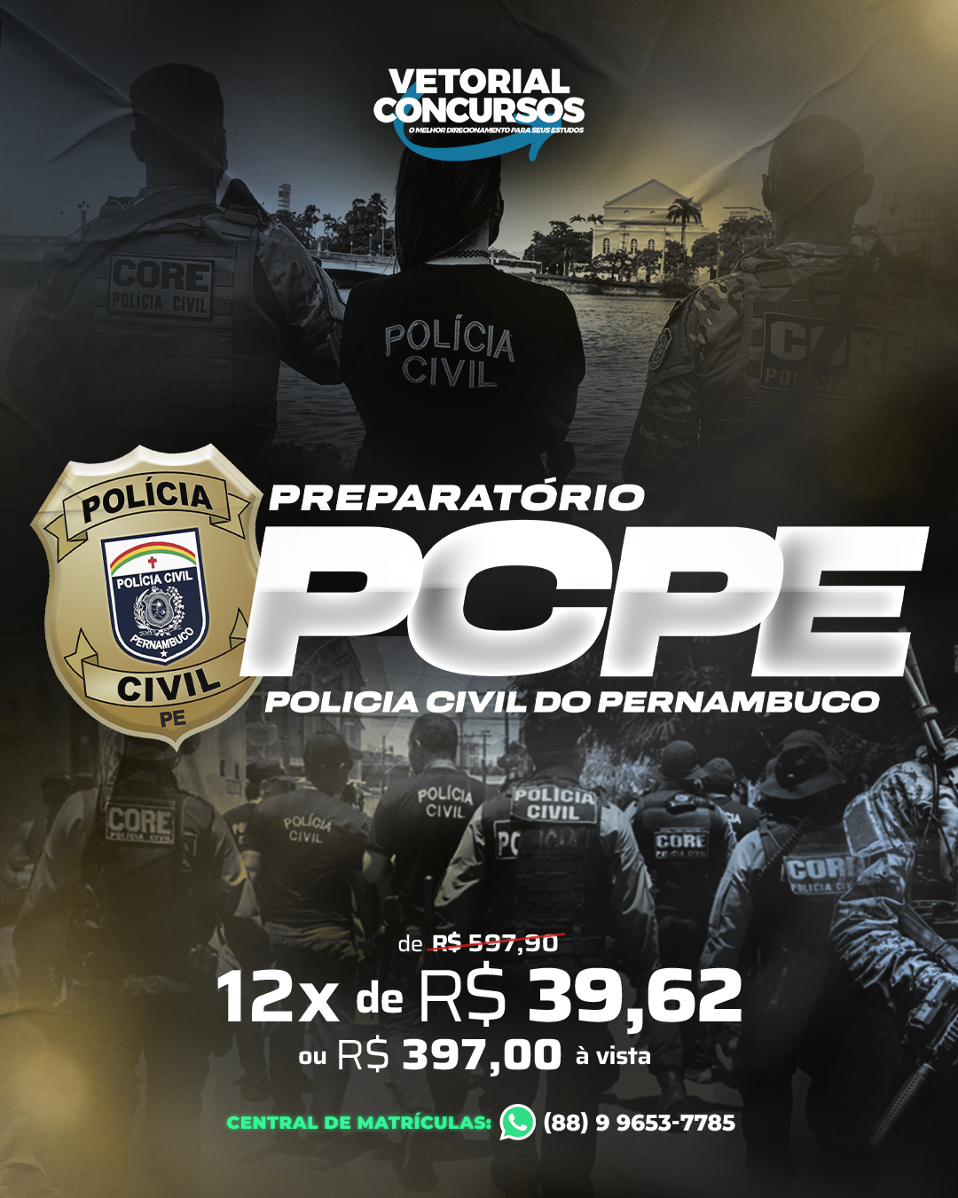 PREPARATÓRIO PCPE | Polícia Civil de Pernambuco